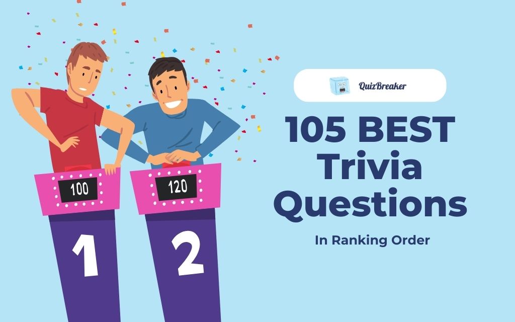 105 BEST Trivia Questions In Ranking Order [2024 Edition]